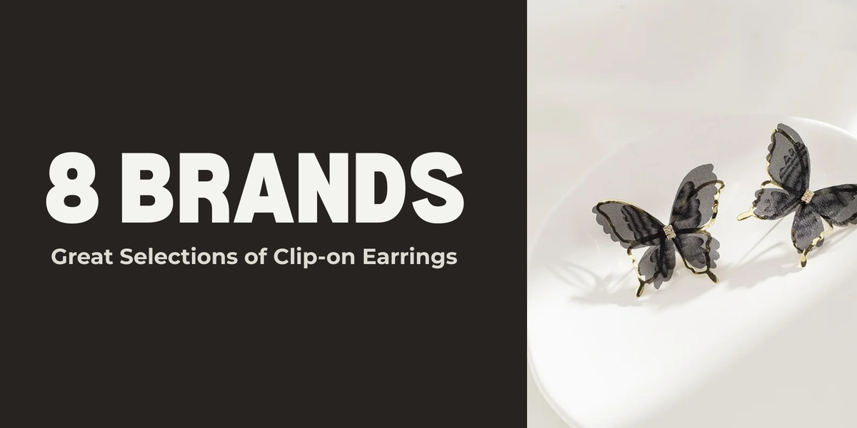 8 Best Brands for Stylish & Comfortable Clip-On Earrings (2026) – Ivy ...